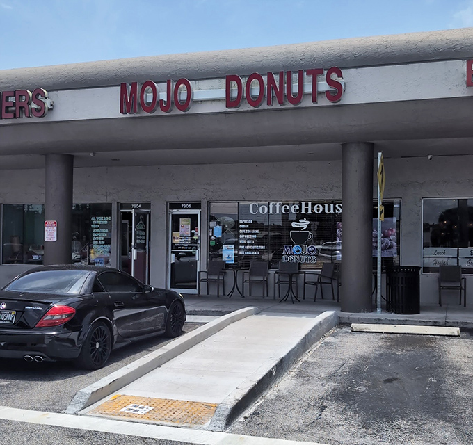 That unassuming storefront is your gateway to donut nirvana, tucked right into a Pembroke Pines strip mall.