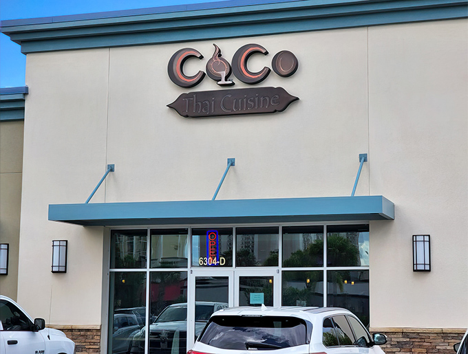 Coco Thai's unassuming exterior might fool you, but like finding a $20 bill in old jeans, what awaits inside is a delightful surprise.