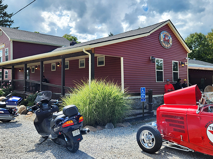 The unassuming red exterior of Lager Heads might fool you, but locals know this humble building houses BBQ greatness that rivals any fancy steakhouse.