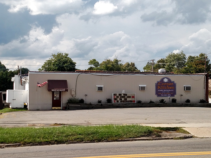 The unassuming brick exterior of Corner Kitchen in Mercer might not scream "culinary destination," but locals know better&mdash;this modest storefront houses Pennsylvania comfort food treasures worth the drive.