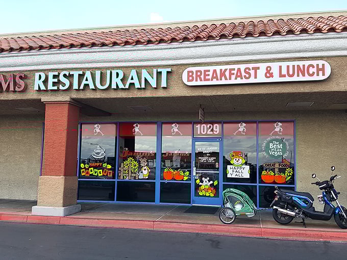 The unassuming exterior of Jamms Restaurant might not scream "culinary destination," but locals know better. Some of life's greatest pleasures hide in plain sight.