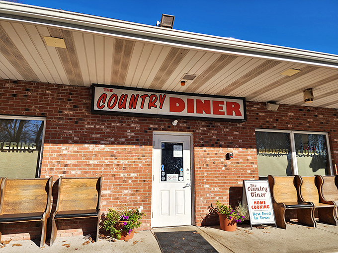 The unassuming brick exterior of The Country Diner hides culinary treasures within &ndash; like finding an Oscar winner at your local community theater.