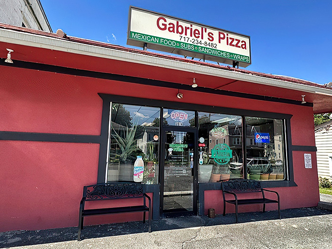 Gabriel&rsquo;s bold red storefront may look unassuming, but inside this Harrisburg favorite, pizza and subs shine.