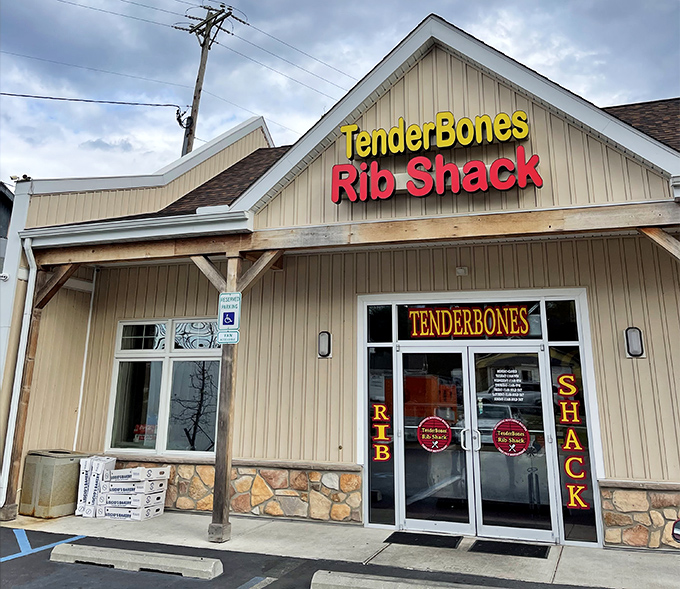 The barbecue beacon of Bear, Delaware! TenderBones' humble exterior houses culinary treasures that would make even the most dedicated food pilgrim weep with joy.