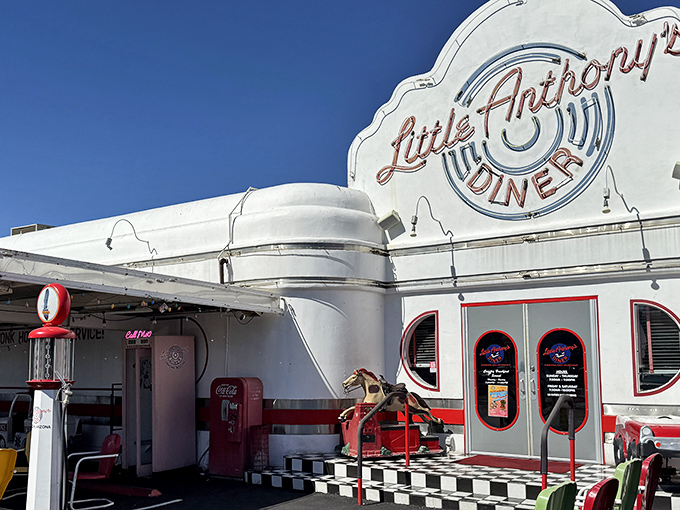 That classic neon sign promises more than food&mdash;it's advertising a journey back to when Elvis was king and milkshakes were considered health food.
