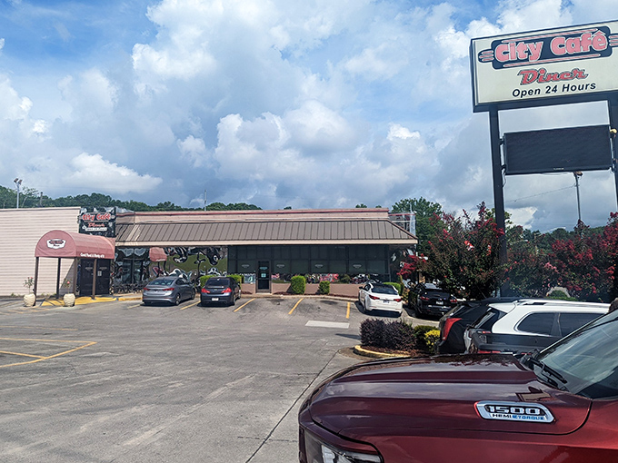 Open 24 hours, City Cafe Diner stands ready to satisfy your cravings whether it's breakfast at midnight or dinner at dawn.