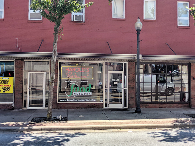 The unassuming brick exterior of Harold's might not scream "culinary destination," but locals know this Gaffney landmark holds burger treasures worth the pilgrimage