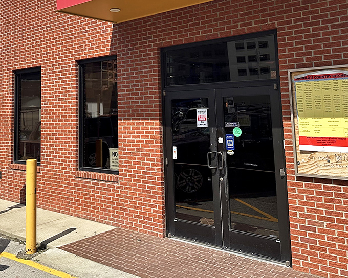 The unassuming brick facade of Arnold's Country Kitchen hides Nashville's temple of Southern comfort food, where culinary magic happens daily.