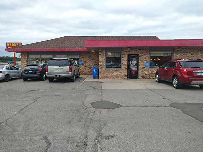 The Kernel Restaurant stands proud on Owatonna's main drag, a beacon of homemade goodness that's fed generations.