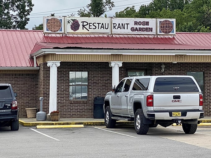 The unassuming brick exterior with its modest red roof might not scream "culinary destination," but trust me&mdash;some of life's greatest pleasures hide behind humble facades.