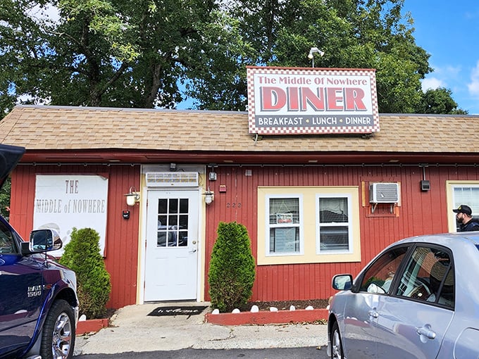 The name doesn't lie! This unassuming red building in rural Exeter houses breakfast magic that's worth every mile of the journey.