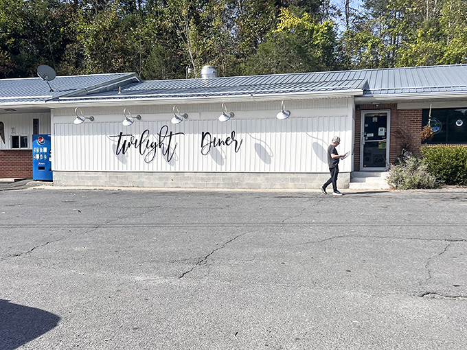 Like finding a secret clubhouse for food lovers, Twilight Diner's modest entrance promises comfort and satisfaction beyond its simple fa&ccedil;ade &ndash; no password required, just an appetite.