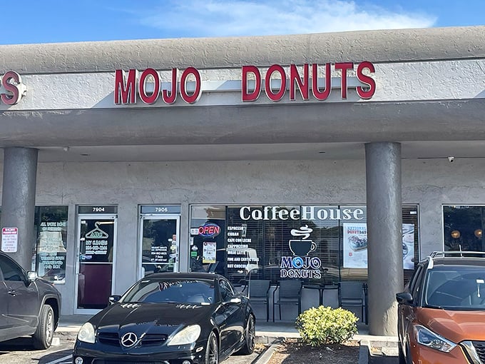 That unassuming storefront is your gateway to donut nirvana, tucked right into a Pembroke Pines strip mall.