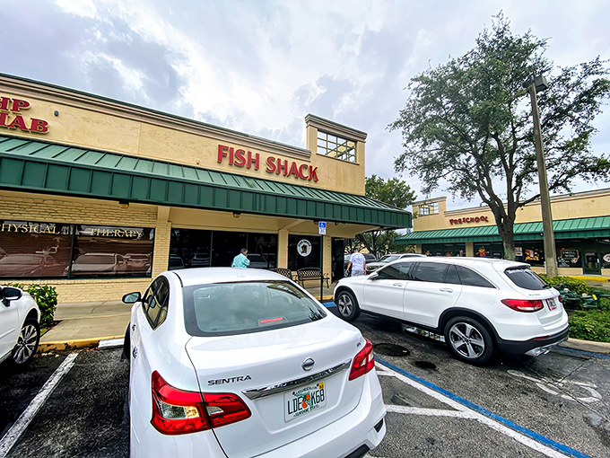 The unassuming exterior of Fish Shack in Lighthouse Point promises what fancy seafood palaces often can't deliver: authenticity without the attitude.