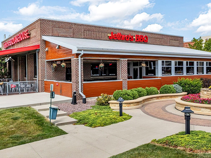 The brick-and-mortar barbecue beacon that's called many a hungry traveler off the highway with its siren song of smoke and sauce.
