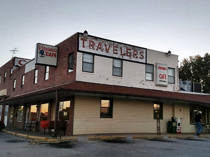 The classic &ldquo;TRAVELERS&rdquo; sign above Virginia&rsquo;s Cafe has been drawing hungry Nebraskans in for decades&mdash;a beacon of comfort food that never fails to deliver.