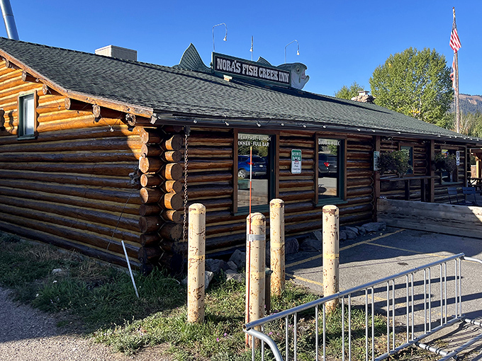 This unassuming log cabin in Wilson might not look like culinary greatness, but that's the beauty of Wyoming&mdash;the best treasures don't need fancy packaging.