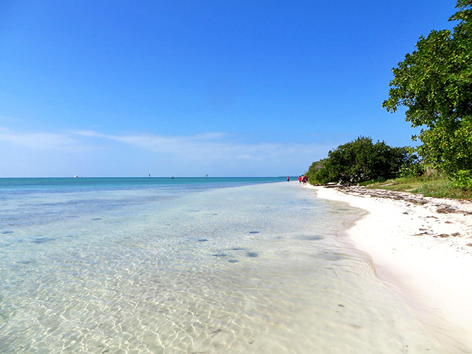 Crystal-clear waters meet powdery white sand at Anne's Beach, where Mother Nature shows off her best work without charging admission.