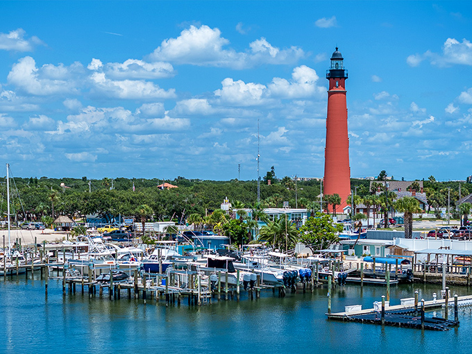 Standing tall in its brilliant red coat, Florida's tallest lighthouse has been the ultimate overachiever since the 1880s.