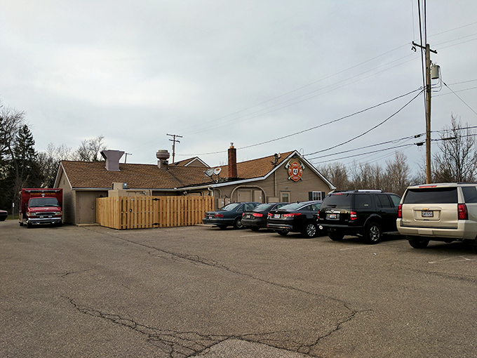 Station 43's exterior whispers "neighborhood spot" but the wings inside shout "culinary revelation" to anyone listening.