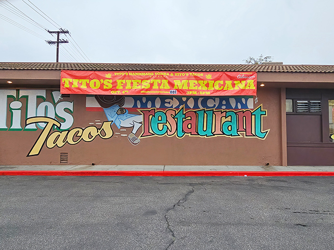 The bold mural at Tito&rsquo;s Tacos is as colorful as the flavors inside&mdash;where every bite feels like a fiesta.