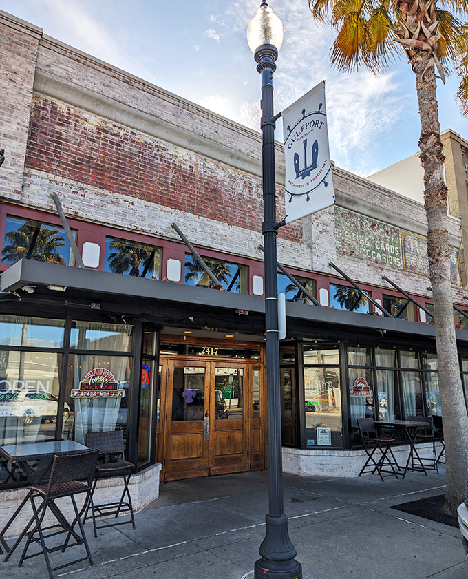 That weathered brick facade and those welcoming double doors have been calling pizza pilgrims home for years now.
