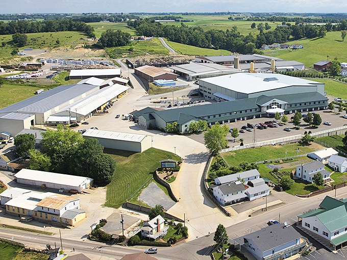 Charm's industrial side might surprise visitors, but this blend of tradition and practicality is exactly what keeps this unique community thriving in the modern world.