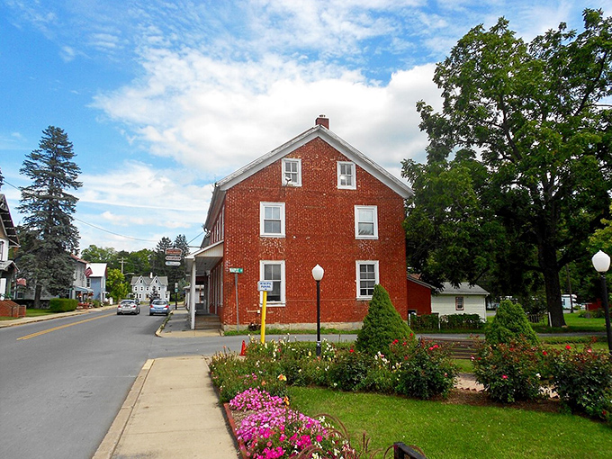 Main Street Millheim whispers stories of simpler times while somehow feeling completely alive in the present moment.
