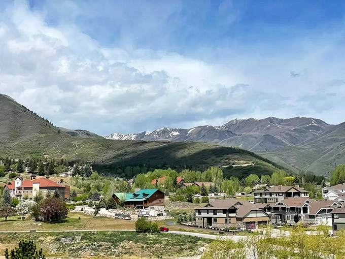 Nestled beneath the watchful gaze of the Wasatch Mountains, Midway's Swiss-inspired homes look like they're auditioning for a role in "The Sound of Music."