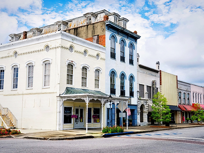 Historic downtown Eufaula showcases perfectly preserved 19th-century architecture where your retirement dollars stretch as far as the Southern sky.