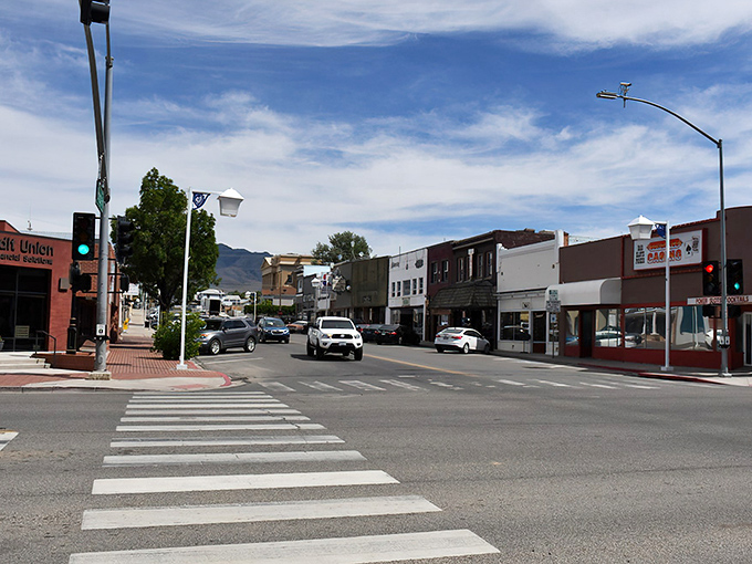 Main Street's unassuming charm belies the affordable lifestyle waiting behind those storefronts. No pretension, just genuine Nevada hospitality.