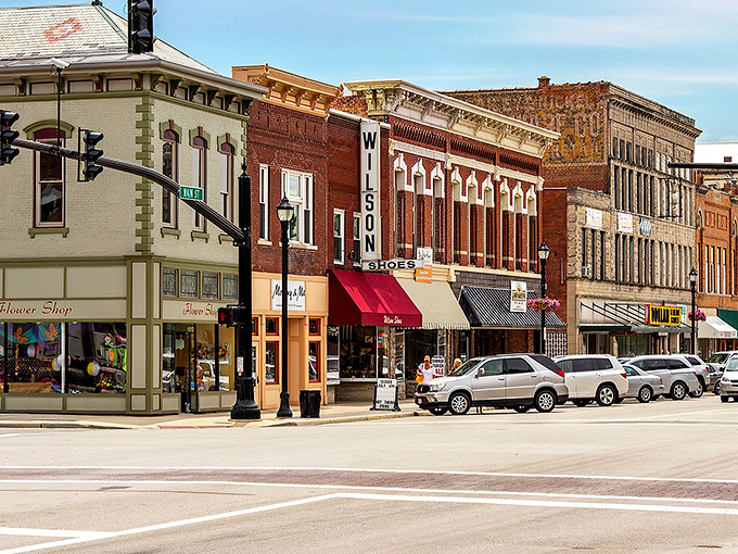 Downtown Celina's historic brick buildings stand like sentinels of simpler times, where parking spots are plentiful and nobody's rushing to a spinning class.