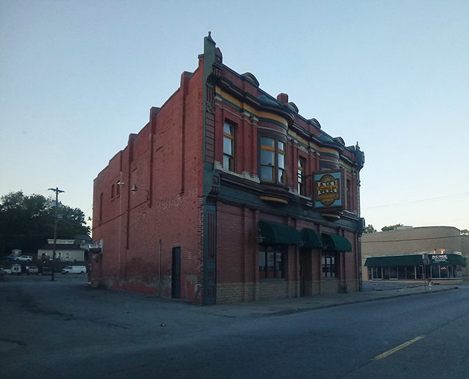 The historic brick fa&ccedil;ade of Frederick Inn Steakhouse stands proudly in St. Joseph, a time-honored beacon for carnivores seeking meaty salvation.