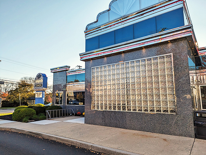 That iconic blue neon trim isn't just decoration&mdash;it's a bat signal for hungry Pennsylvanians seeking refuge from their own cooking.