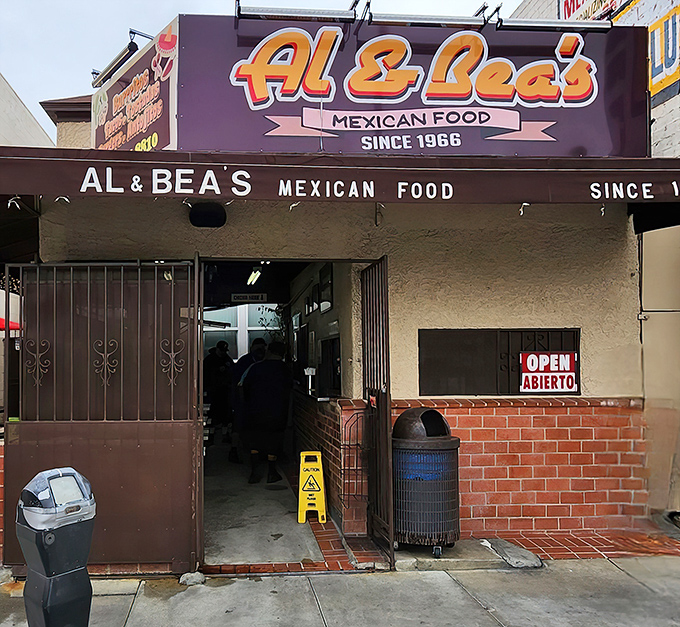 The unassuming storefront of Al & Bea's has been a Boyle Heights landmark since 1966, proving great food doesn't need fancy packaging.