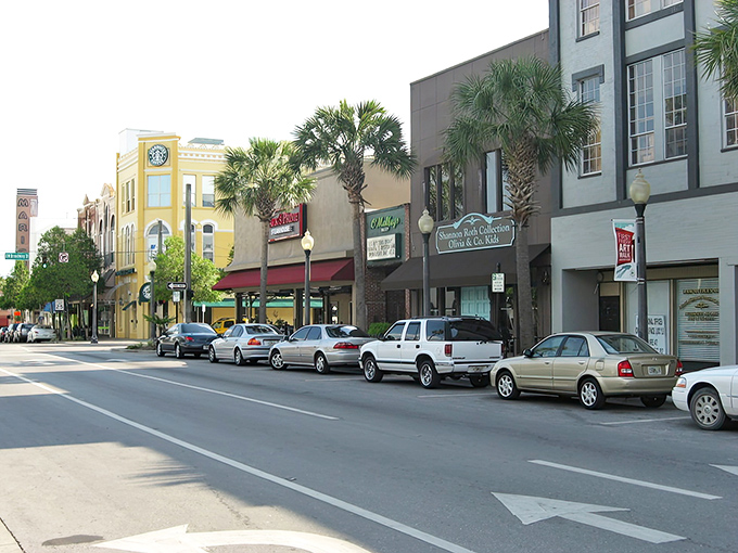 Ocala's historic downtown streets offer that perfect small-town vibe – complete with actual parking spaces, a Florida rarity worth its weight in gold.