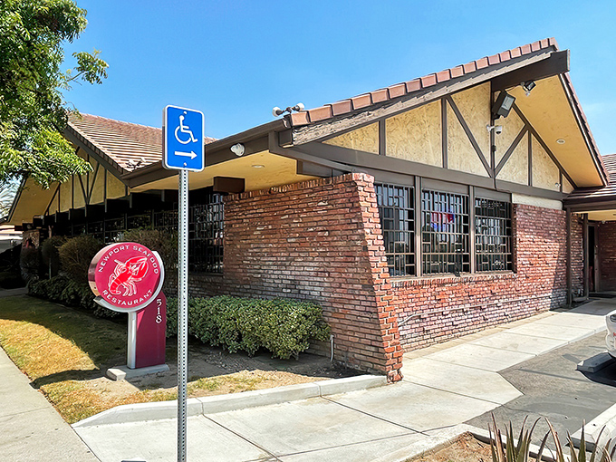 The unassuming exterior of Newport Seafood belies the culinary treasures within&mdash;like finding a Michelin-worthy meal in what looks like your uncle's vacation home.