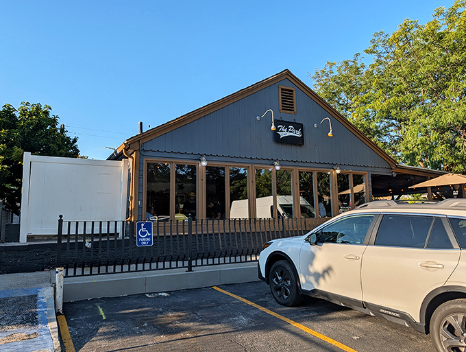 The unassuming exterior of The Park Caf&eacute; proves once again that the best breakfast spots don't need fancy architecture&mdash;just magical griddles and loyal customers.