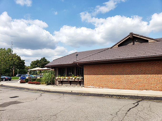 The unassuming brick exterior of Alibi might fool you, but locals know this Troy landmark hides culinary treasures worth discovering.