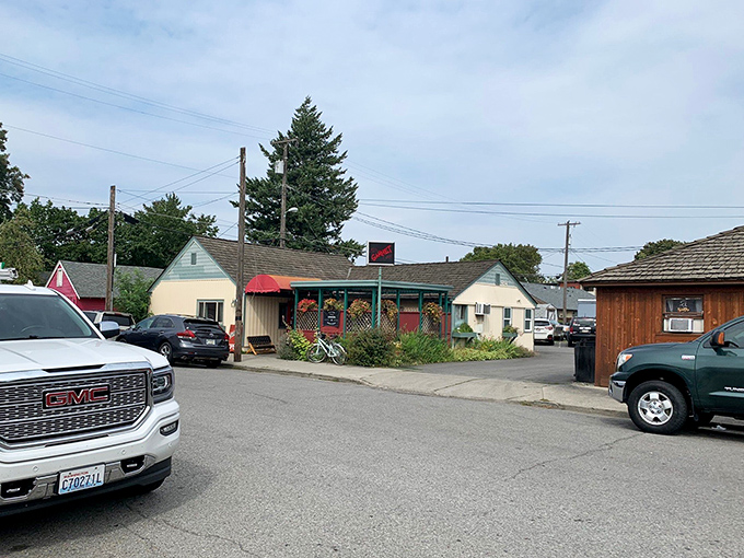 Tucked away on a quiet Coeur d'Alene street, this modest building houses breakfast dreams that have locals setting their alarms early and visitors planning detours.