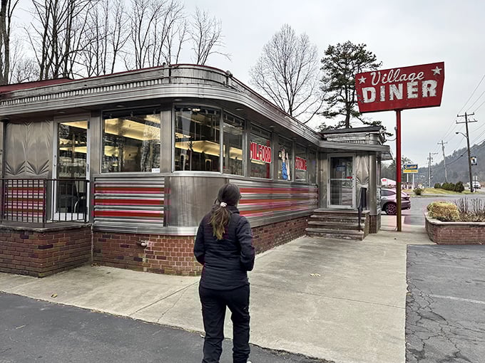 Winter, spring, summer, or fall &ndash; the Village Diner's iconic silhouette promises the same timeless experience that's kept locals coming back for generations.