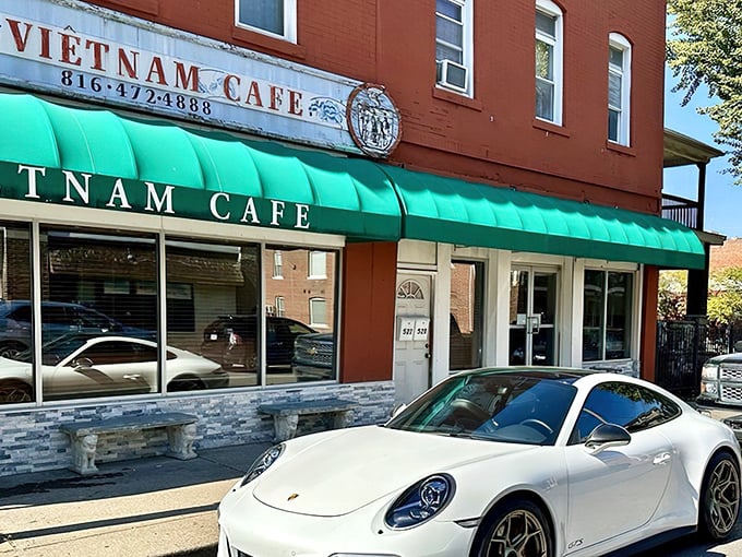 The unassuming exterior of Vietnam Cafe belies the culinary treasures within &ndash; proof that the best food experiences often hide behind the simplest facades.