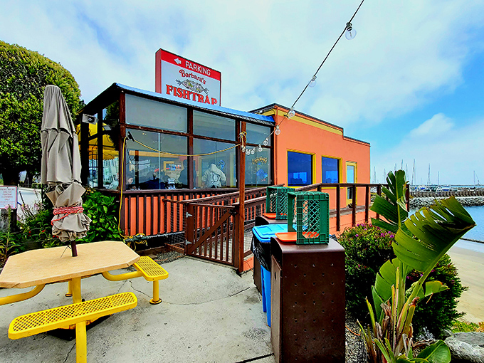 Colorful and casual, Barbara's exterior is the coastal equivalent of comfort food&mdash;no pretension, just the promise of fresh seafood and ocean views.