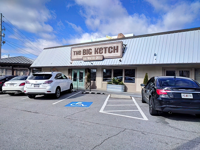 The unassuming exterior of The Big Ketch belies the seafood treasures within. Like finding a pearl in an oyster, this Buckhead gem awaits.