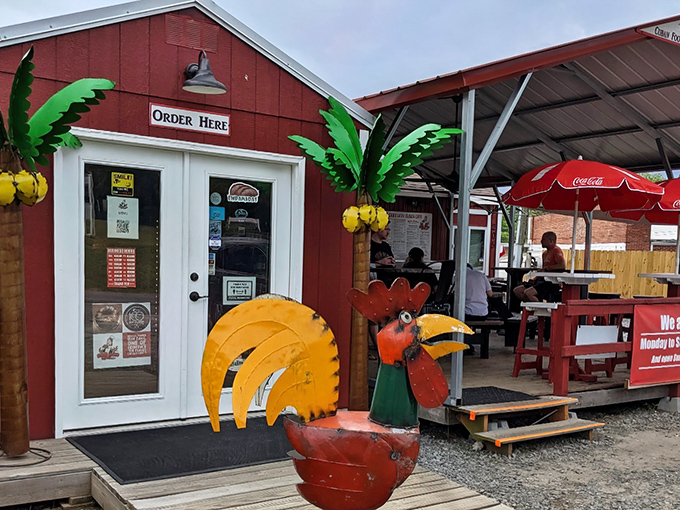 This little red barn of Cuban delights looks like it wandered off from a farm and decided to serve sandwiches instead.