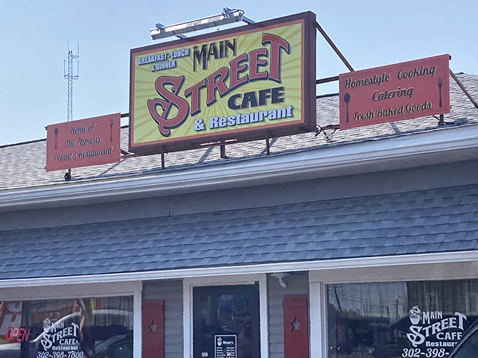 The sunburst sign beckons like a breakfast lighthouse, promising homestyle cooking that'll make you forget every sad hotel continental breakfast you've ever suffered through.