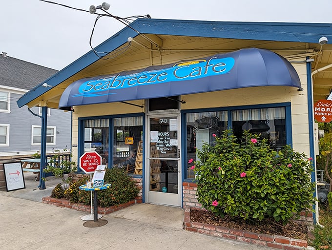 The little blue building with the bright awning isn't trying to impress anyone&mdash;until you taste what's coming out of the kitchen.