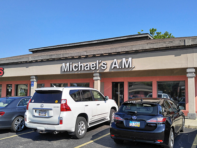 Michael's A.M. proves that culinary treasures often hide in plain sight, nestled between nail salons in unassuming strip malls across America.