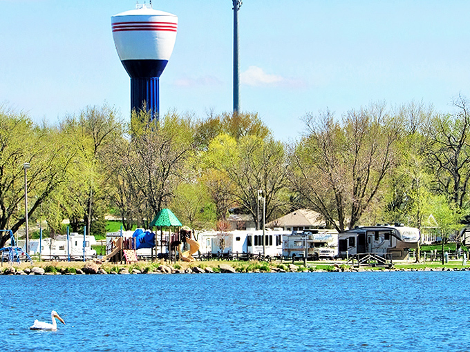 Black Hawk Lake mirrors the sky like nature's own Instagram filter. The perfect stillness makes you wonder if time itself takes vacation days here.