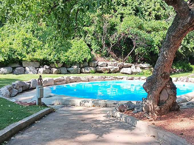 The spring-fed wading pool at Kershaw-Ryan is like finding an oasis after wandering the desert. Mother Nature's version of the backyard pool party.